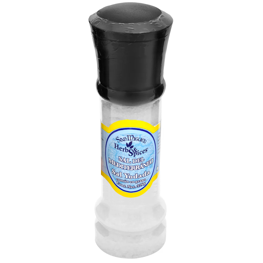Sal Del Mediterraneo Entera San Miguel Con Molino 326G